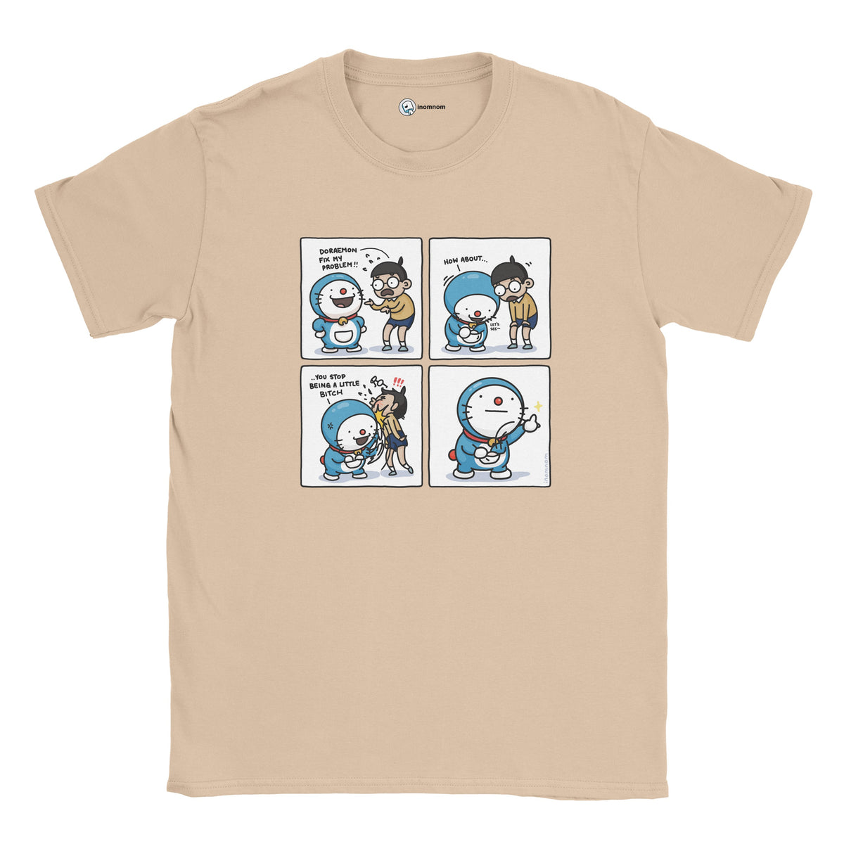 inomnom - Doraemon Comic T-Shirt