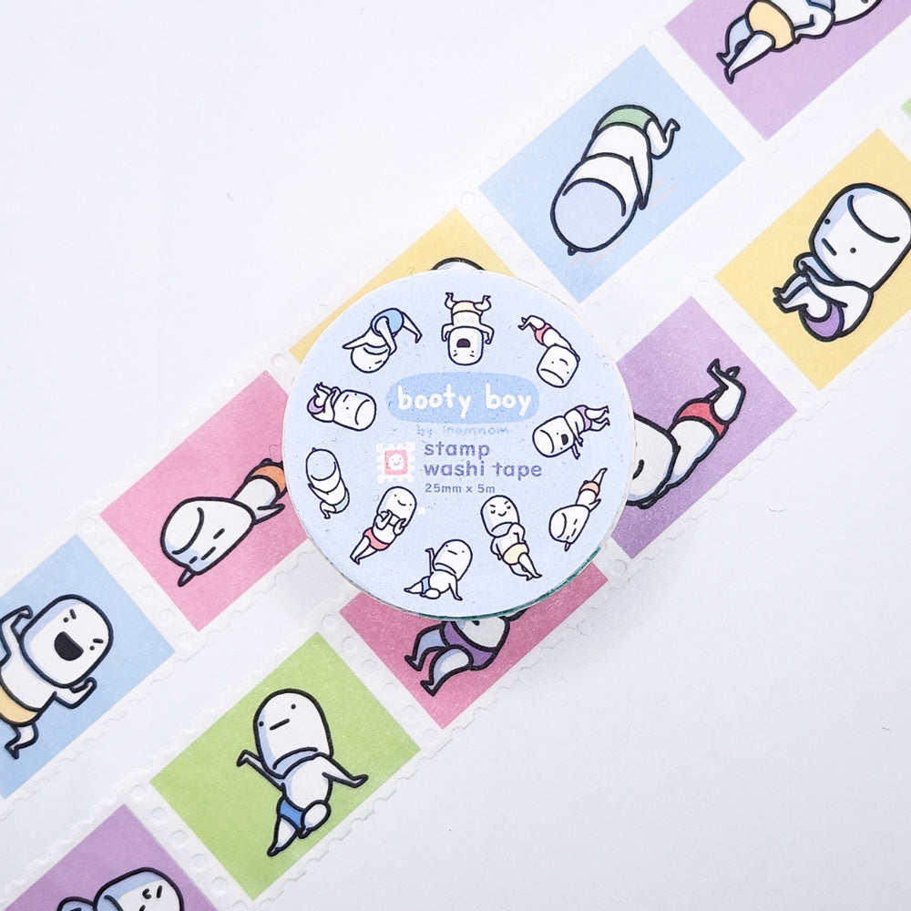 inomnom - Booty Boy Stamp Washi Tape
