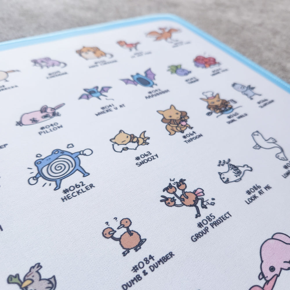 inomnom - Derpymon Desk Mat