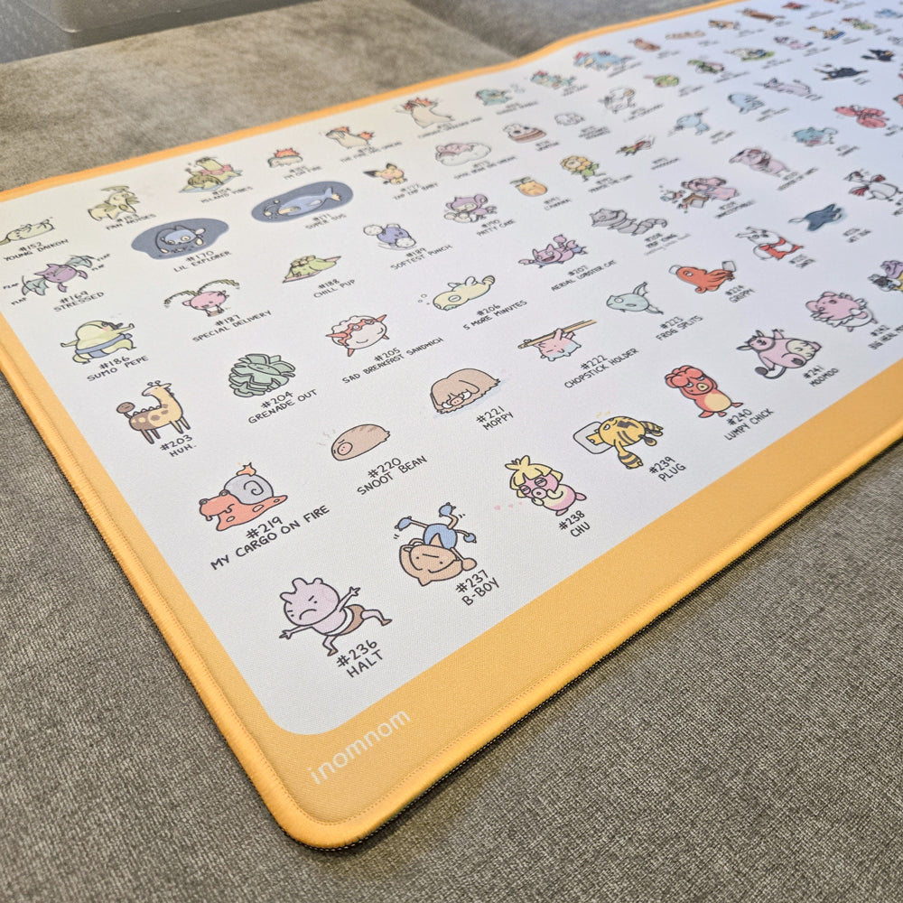 inomnom - Derpymon Gen II Desk Mat