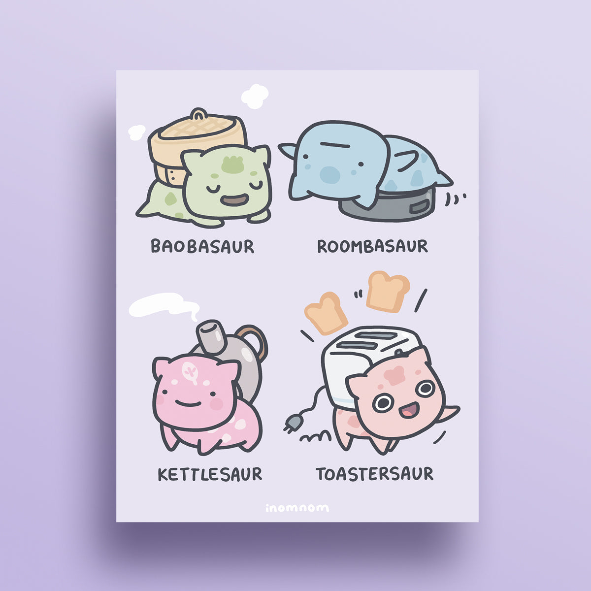 inomnom - Appliance-mon Art Print