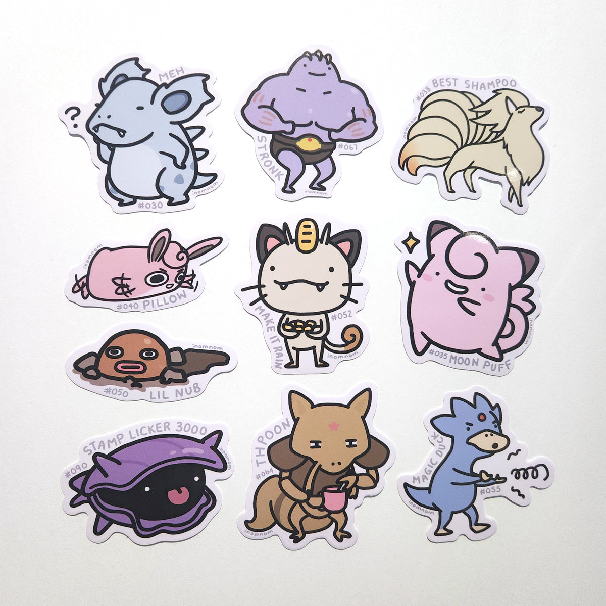 inomnom - July Derpymon Sticker Rewards