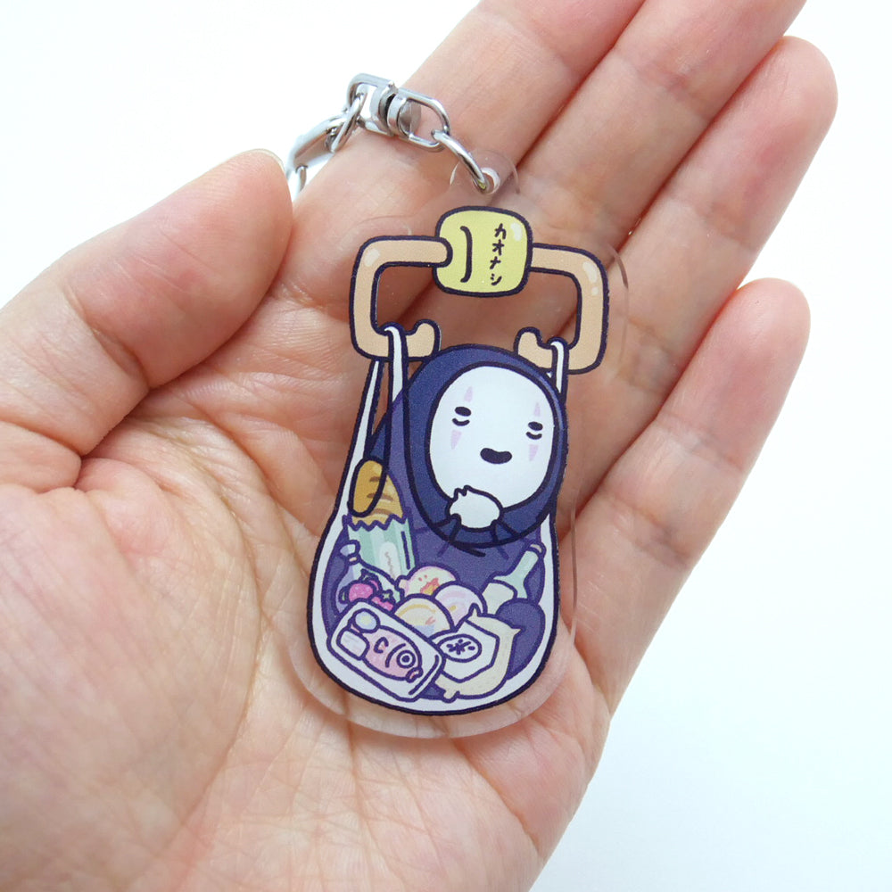 inomnom - No-Face Shopping Keychain