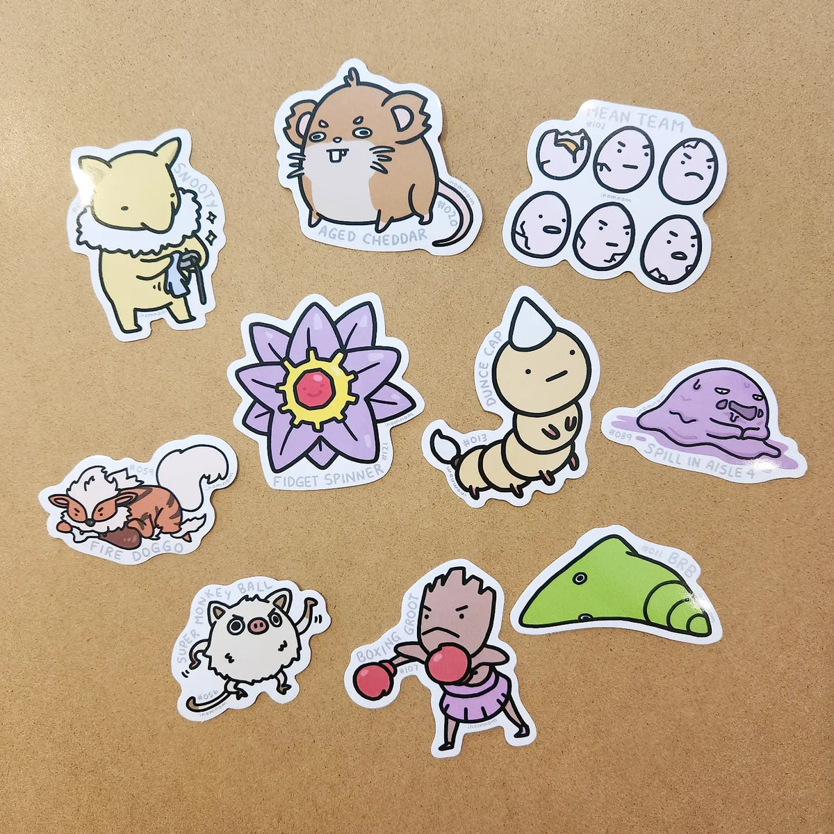 inomnom - September Derpymon Sticker Rewards